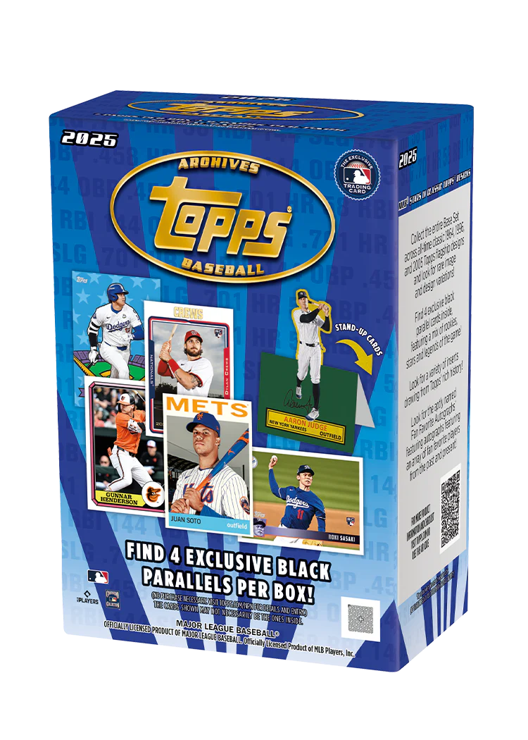 2025 Topps Archives Baseball Blaster Box **PRESALE** – CardCollector2