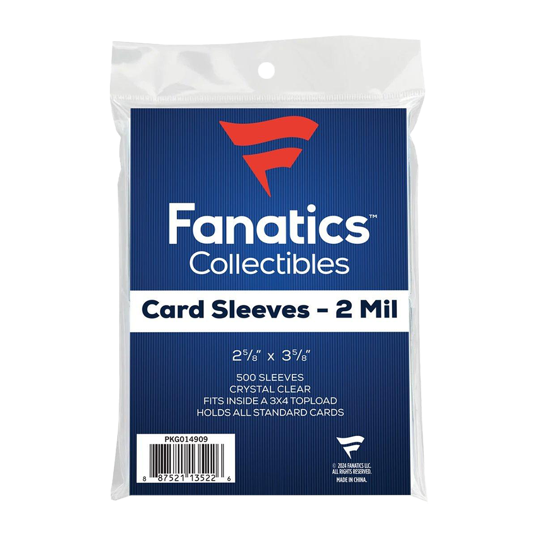 Fanatics Standard Card Soft Sleeves (500 Count Pack) – CardCollector2